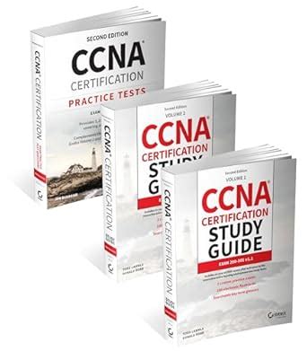 CCNA Certification Study Guide Volume 1 Volume 2 And Practice Tests