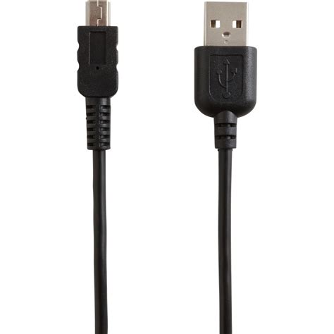 Câble Usb Mini Essentielb Usb Vers Mini Usb 60cm Noir Leroy Merlin