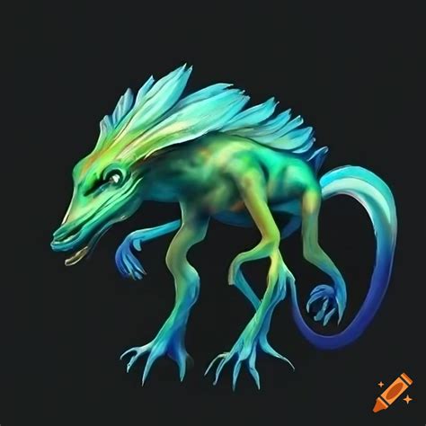 Beautiful And Graceful Imaginary Creature On Craiyon