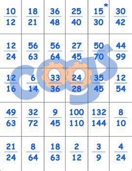 GCF And LCM War Games To Practice Factors And Multiples By COGS