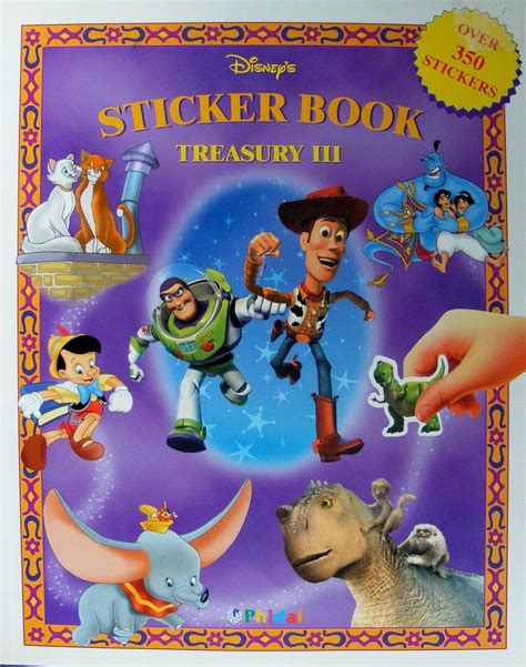 Disney S Sticker Book Treasury III Over Stickers Unknown Author Amazon