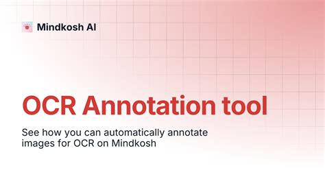 Ocr Annotation Tool Mindkosh Ai