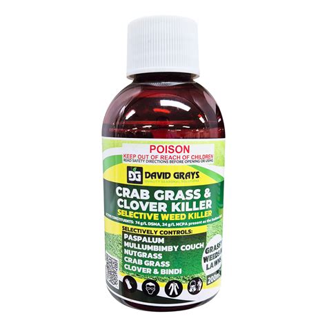 David Grays Crab Grass And Clover Killer Selective Weedkiller The