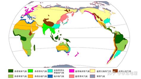 地理温带海洋性气候直方图和详解 知乎