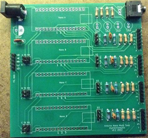 arduino nano multi tone or pwm pcb part 2 simple diy electronic