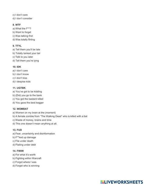 2157709 Acronyms Mokytojarz Liveworksheets