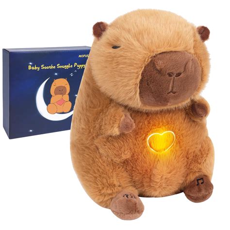 Easelr Soothe Snuggle Capybara Plush Soothing Breathing Capybara