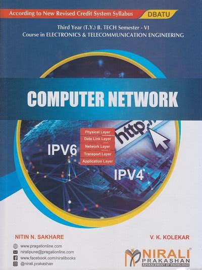 COMPUTER NETWORK Third Year T Y B Tech Course In Electronics And