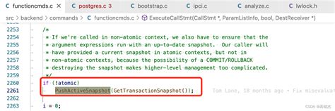 Postgresql快照堆栈activesnapshotgetactivesnapshot Csdn博客