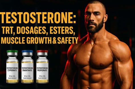 Testosterone Trt Dosages Esters Muscle Growth And Safety Fit Science