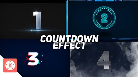 How To Make Countdown Effect In Kinemaster Countdown Editing Effect