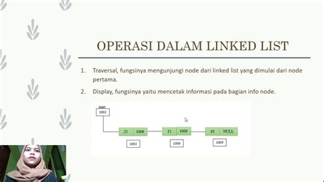 Linked List Dan Implementasinya Pada Bahasa C Youtube