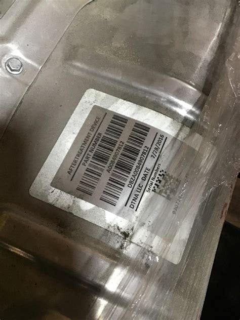 Ea6804901356 Detroit Dd15 Dpf Assembly Diesel Particulate Filter
