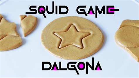 How To Make Squid Game Cookies Squid Game Dalgona Candy Recipe Youtube