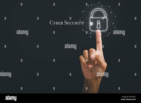 Businessman Showcases Cybersecurity Mesh Architecture And Internet