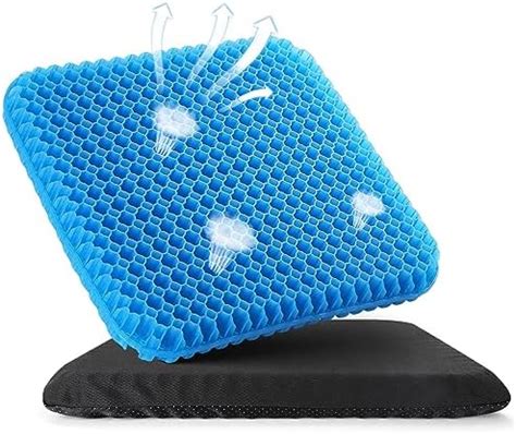 HASA Zone Gel Cushion Orthopaedic Upgraded Seat Cushion Office Chair