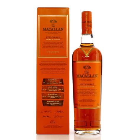 Macallan Edition No2 Auction A56061 The Whisky Shop Auctions