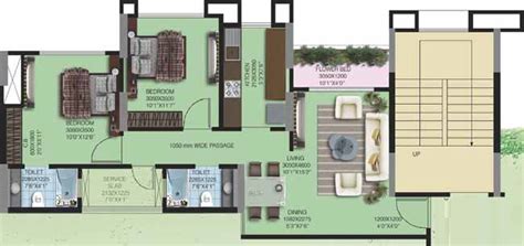 Nahar Amrit Shakti Water Lily And White Lily Floor Plans Powai Mumbai
