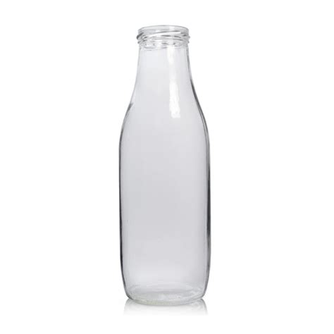 750ml Milk Juice Sauce Glass Bottle — Hs French Flint Ltd The
