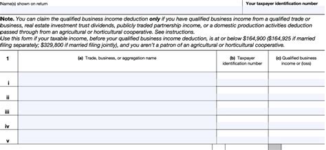 Irs Form 8995 Instructions Your Simplified Qbi Deduction