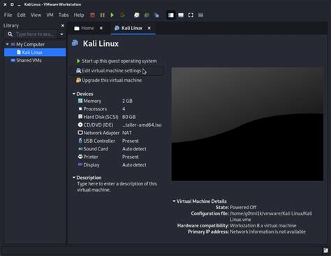 Kali Inside Vmware Guest Vm Knowledgebase