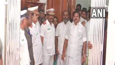 Tamil Nadu Assembly Ruckus Speaker Orders Eviction Of Opposition