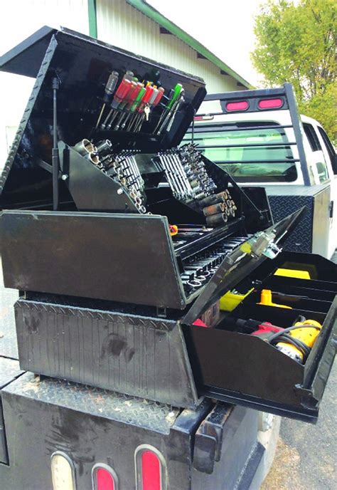 State Of The Art Toolbox Truck Tool Box Custom Trucks Work Truck