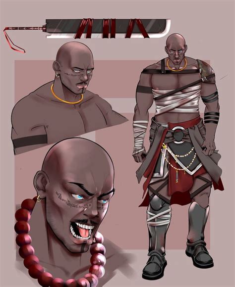 Omar Character Sheet William Rondón Character Sheet Artwork Character
