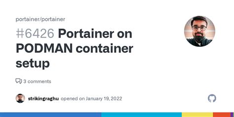 Portainer On PODMAN Container Setup Issue Portainer Portainer GitHub