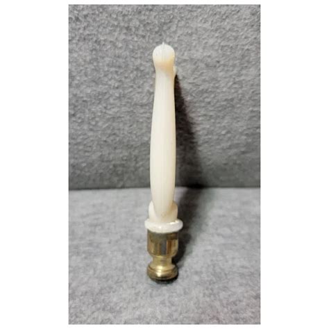 Aladdin Alacite Glass Lamp Finial Ruby Lane