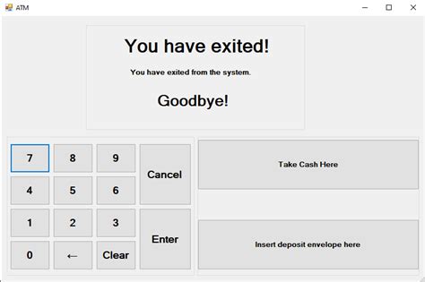 GitHub Christianramos10 Automated Teller Machine Repository For Software Engineering Class S