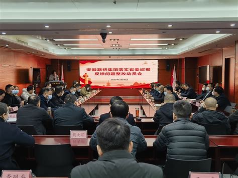 路桥集团召开落实省委巡视反馈问题整改工作动员会