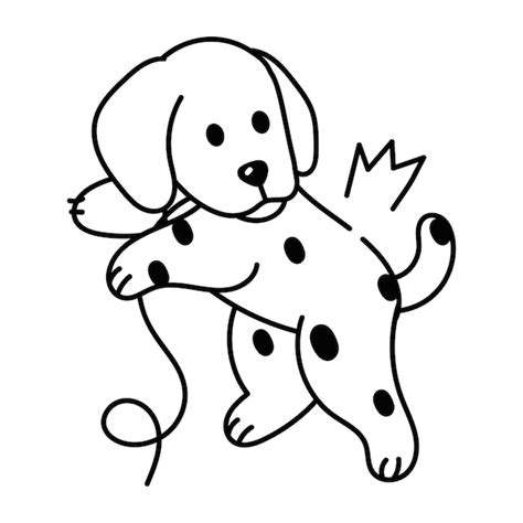 Premium Vector Check Out Doodle Icon Depicting Pet Training