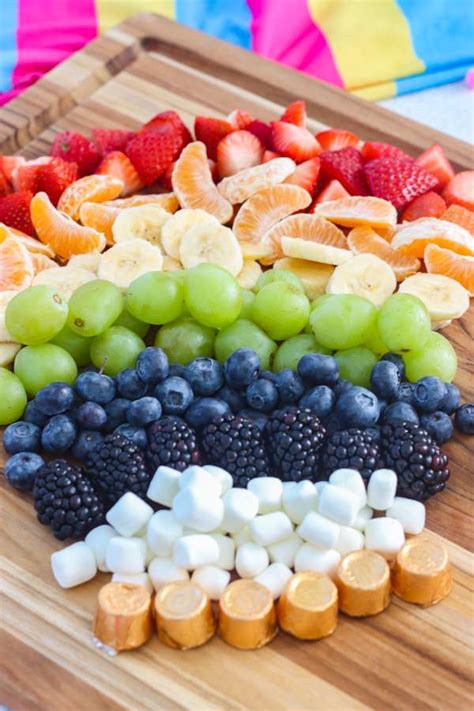 How To Make A Rainbow Fruit Tray For St Patricks Day Attempts At