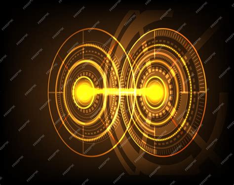 Premium Vector Sci Fi Modern User Interface Elements Futuristic