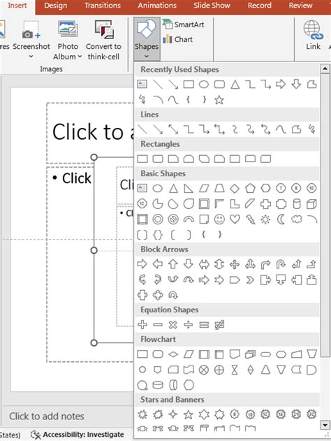 Smart Shapes PowerPoint S Built In Design Tool