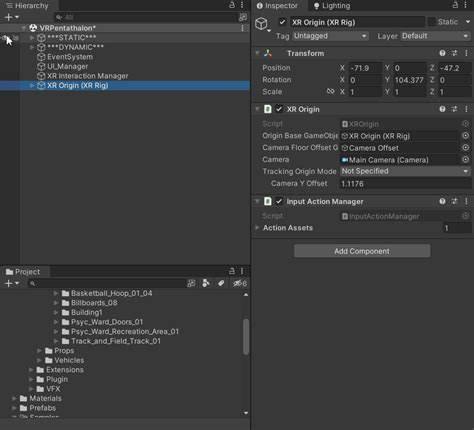 creating your xr origin in order to place our player in the… by eric