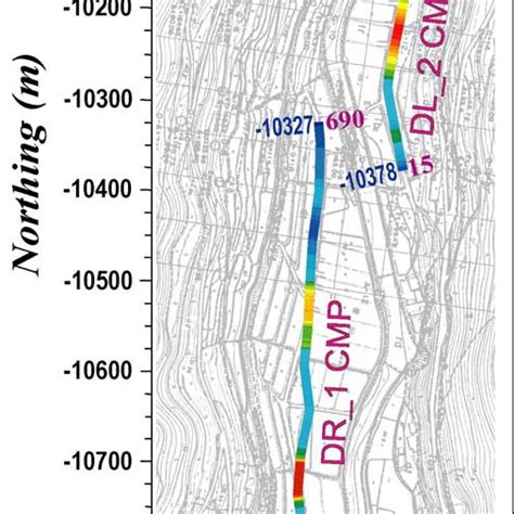 Cmp Fold Map On Crooked Cmp Lines Defined To Have High Folds Warm