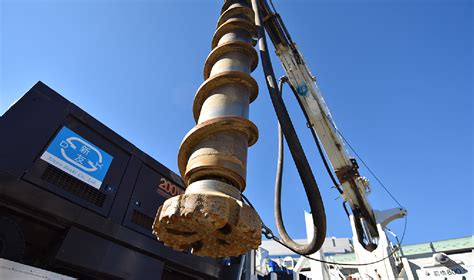 パーカッション掘削 新友電気興業株式会社