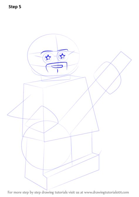 How To Draw Jacob Pevsner From Ninjago Ninjago Step By Step