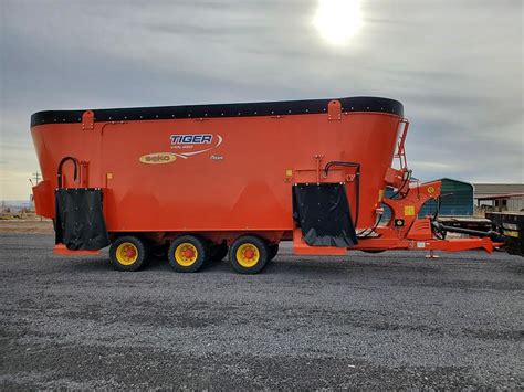 Used 2019 Seko Tiger Vml450 Feed Mixer Like New For Sale In I