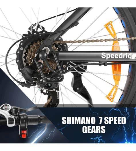 Speedrid Electric Bike 48v 500w Fat Tire Electric Bike Snow