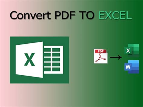 Pdf Converted To Excel Upwork