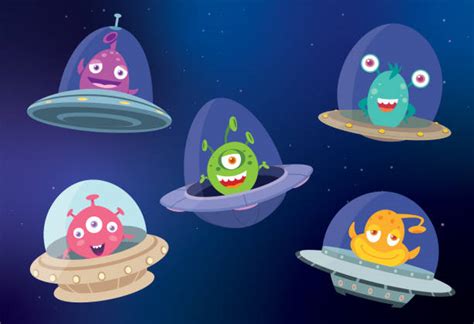 Alien Illustrations Royalty Free Vector Graphics And Clip Art Istock