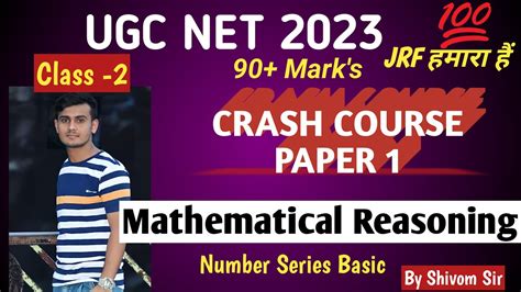 Number Series Basics Mathematical Reasoning For Ugc Net Paper 1