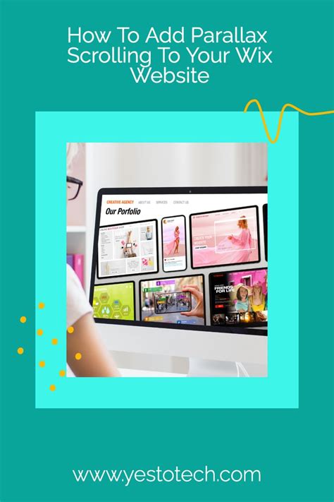 Wix Parallax Scrolling How To Add Parallax Scrolling To Your Wix Website