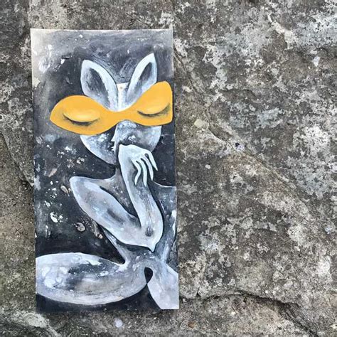 Иллюстрация скалистый человечек в стиле графика декоративный