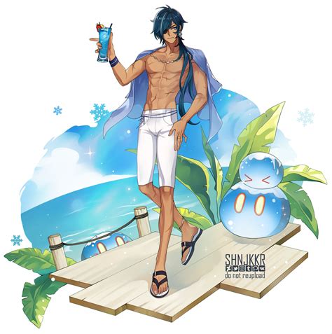 Kaeya Summer Skin When Rgenshingays