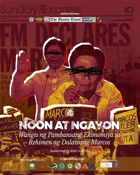 Noon At Ngayon Wangis Ng Pambansang Ekonomiya Sa Rehimen Ng Dalawang