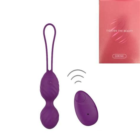 KEGEL Boules Vibrantes pour Femme Jouet Sexuel Télécommande Exercice